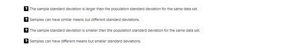 Solved For Each Data Set Answer The Following Questions
