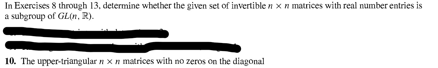 Solved In Exercises 8 ﻿through 13, ﻿determine whether the | Chegg.com