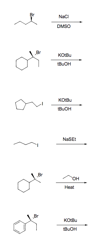 Solved Draw the mechanism(s) and show the products for the | Chegg.com