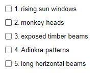 Solved Which of the following structural features, presented | Chegg.com