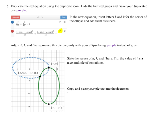 Solved 5. Duplicate the red equation using the duplicate | Chegg.com