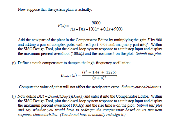 Problem 4: Compensator Design using the Root Locus | Chegg.com