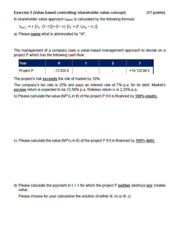Can I get Answer For these Questions regarding Value | Chegg.com