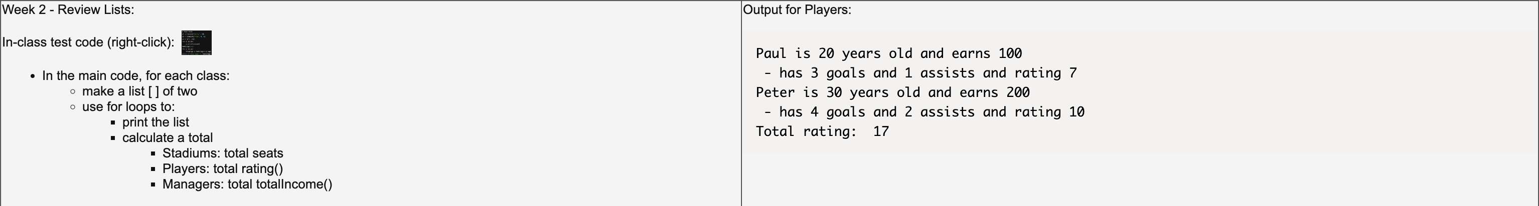 Solved Week 1 - Add and test subclasses: - a Stadium can be: | Chegg.com