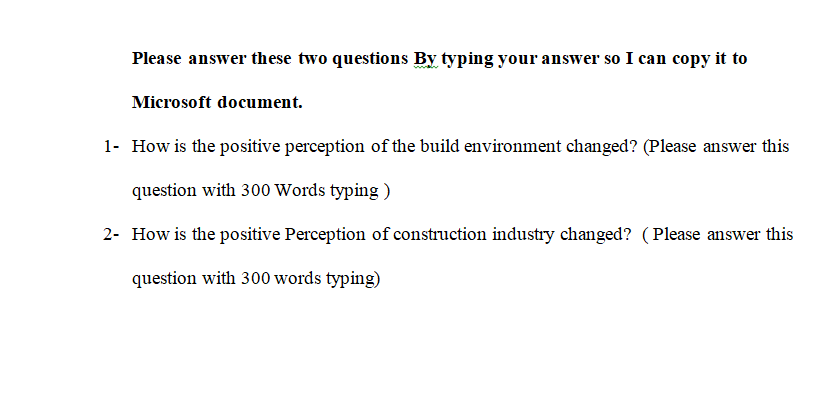 Solved Please answer these two questions By typing your | Chegg.com