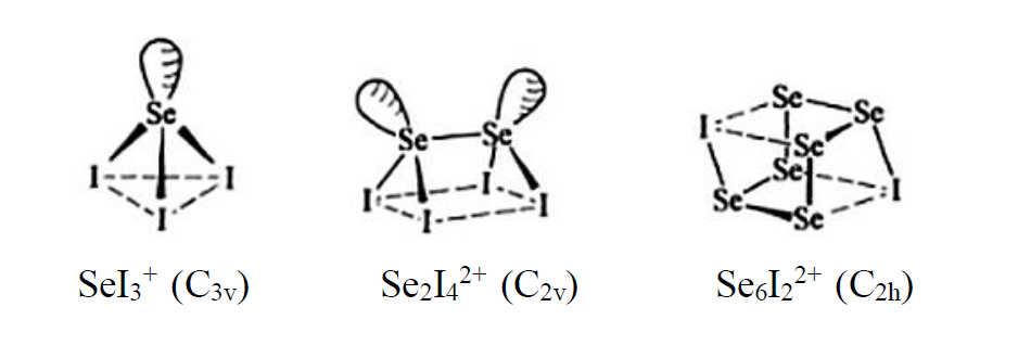 Solved The following are selenium-iodine cations: (a) Which | Chegg.com