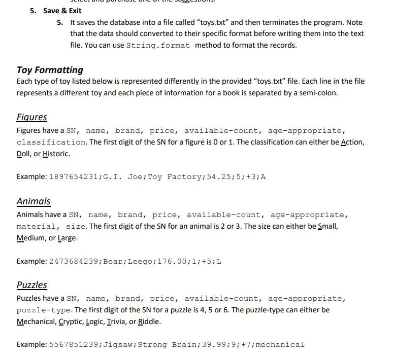 Solved The Problem The Toy Store Company (TSC) wants to | Chegg.com