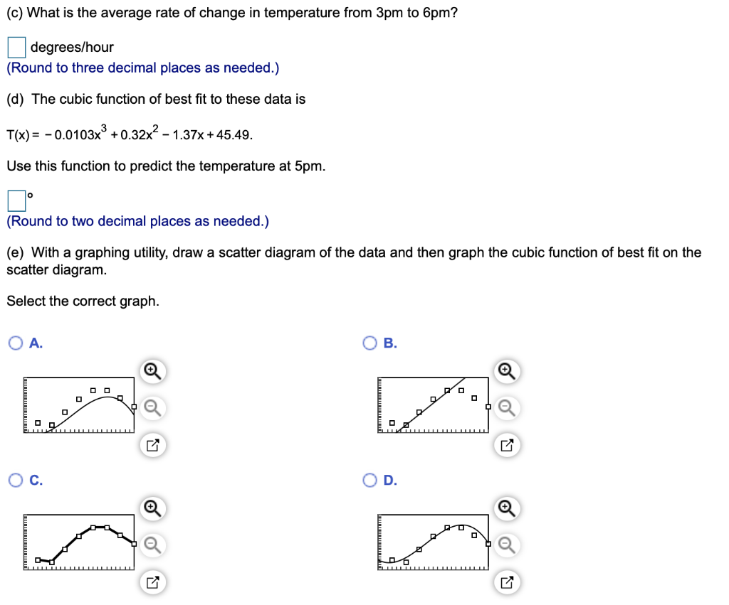Solved The following data represent the temperature T | Chegg.com
