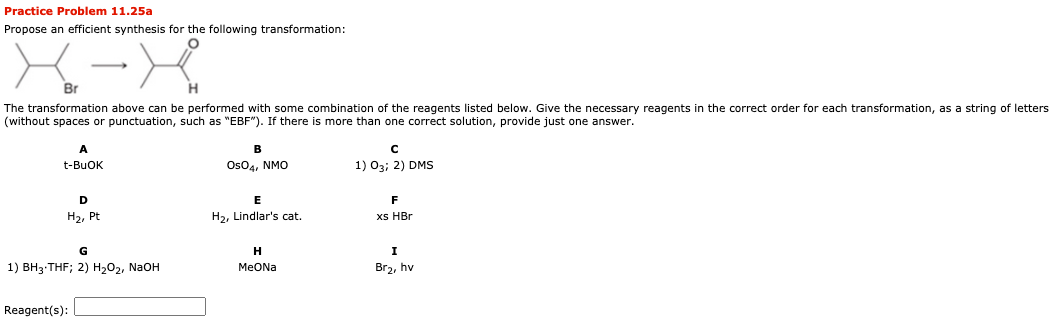 Solved Practice Problem 11.25a Propose an efficient | Chegg.com