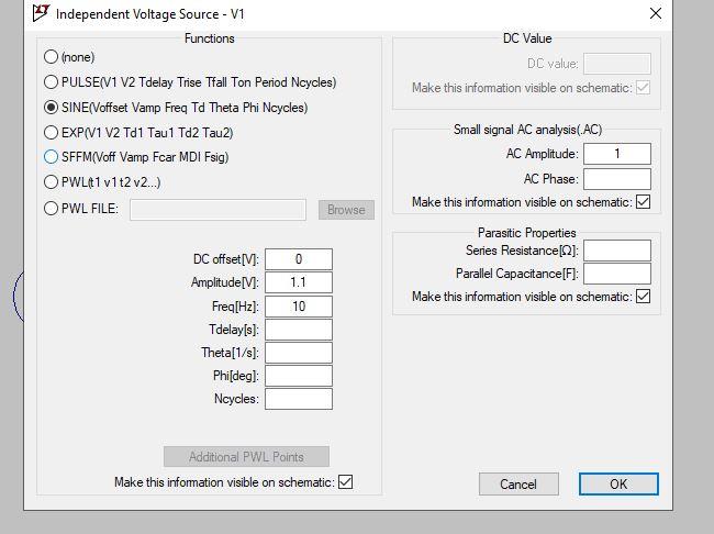 Solved Use LTSpice software to design a simple low pass | Chegg.com