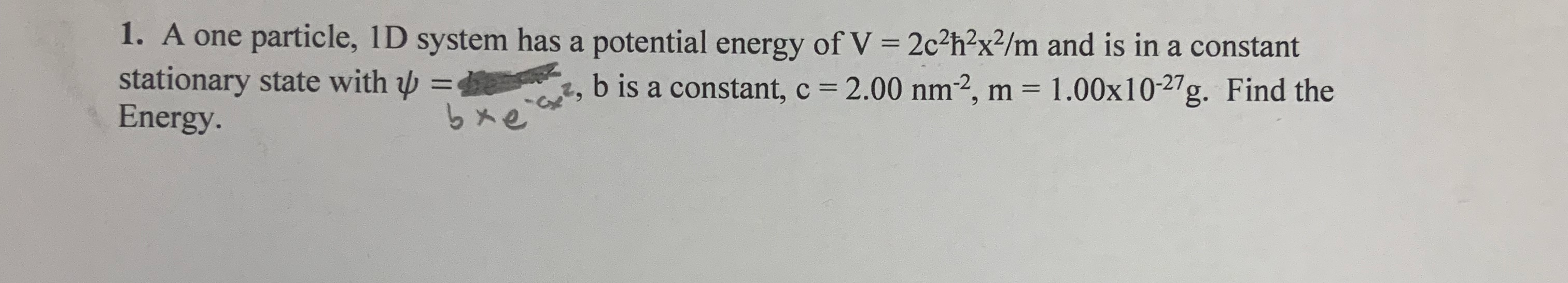 Solved This is for a particle in a 1D box. Notice that the | Chegg.com