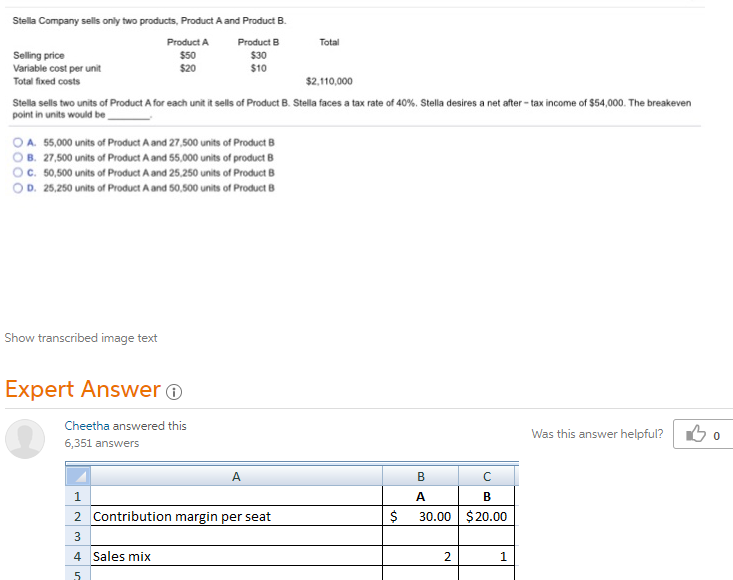 Solved Hello, for this question I would only like to know | Chegg.com