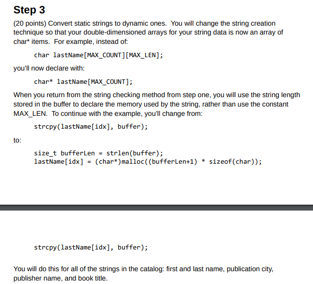 Solved In C language please. If anything is needed please | Chegg.com