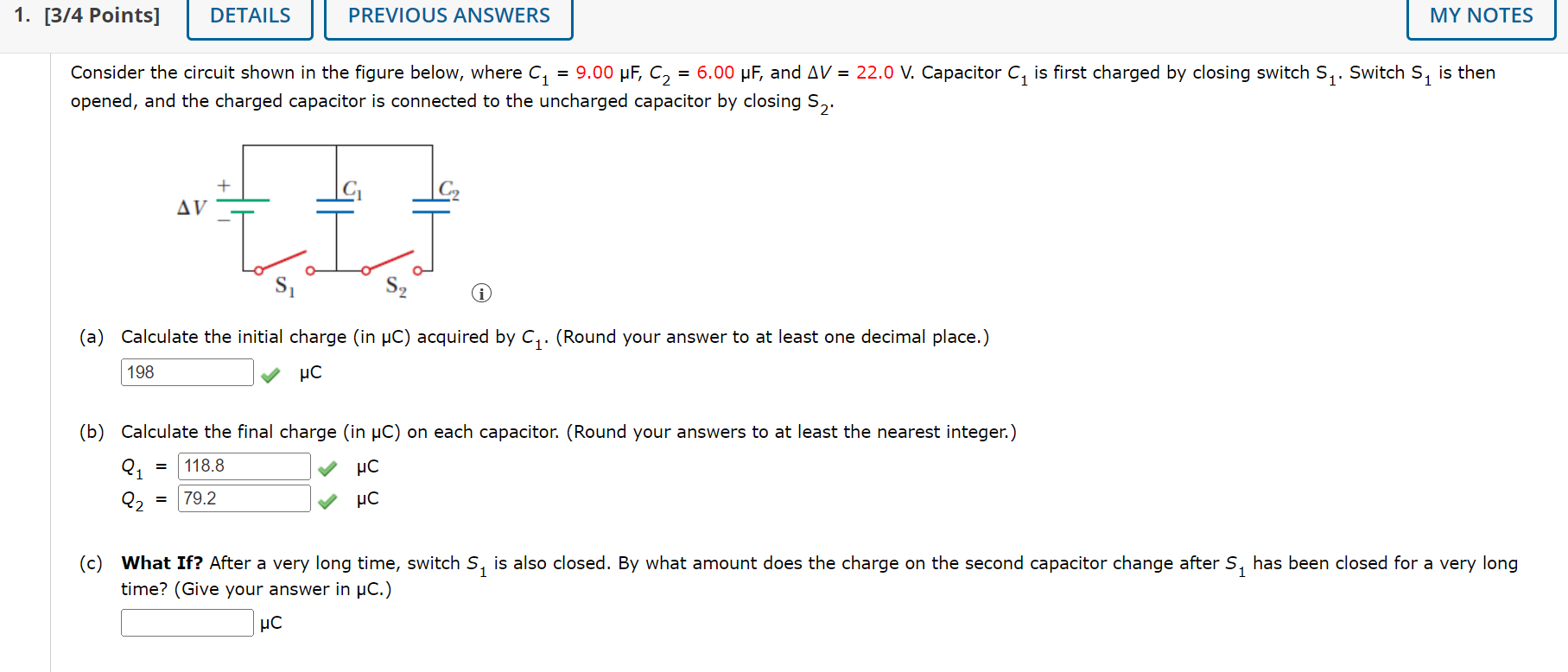 [Solved]: Consider the circuit shown in the figure below,