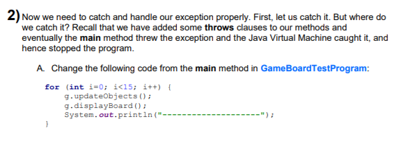 1Recall these classes GameObject MovableObject | Chegg.com