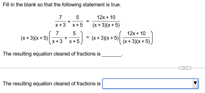 Solved Fill in the blank so that the following statement is | Chegg.com