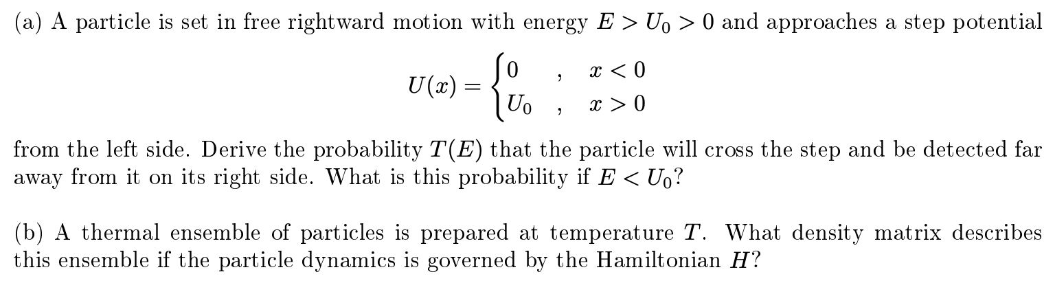 Solved (a) ﻿A particle is ﻿set in ﻿free rightward motion | Chegg.com