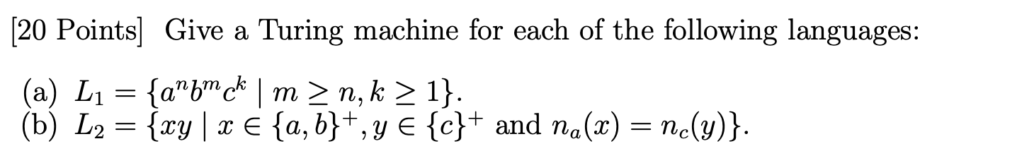Solved Please see attached image and draw the Turing machine | Chegg.com Solved Please see attached image and draw the Turing machine | Chegg.com
