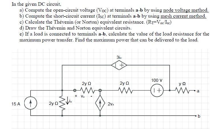 Solved Don’t use supernode or supermesh. Don’t use | Chegg.com