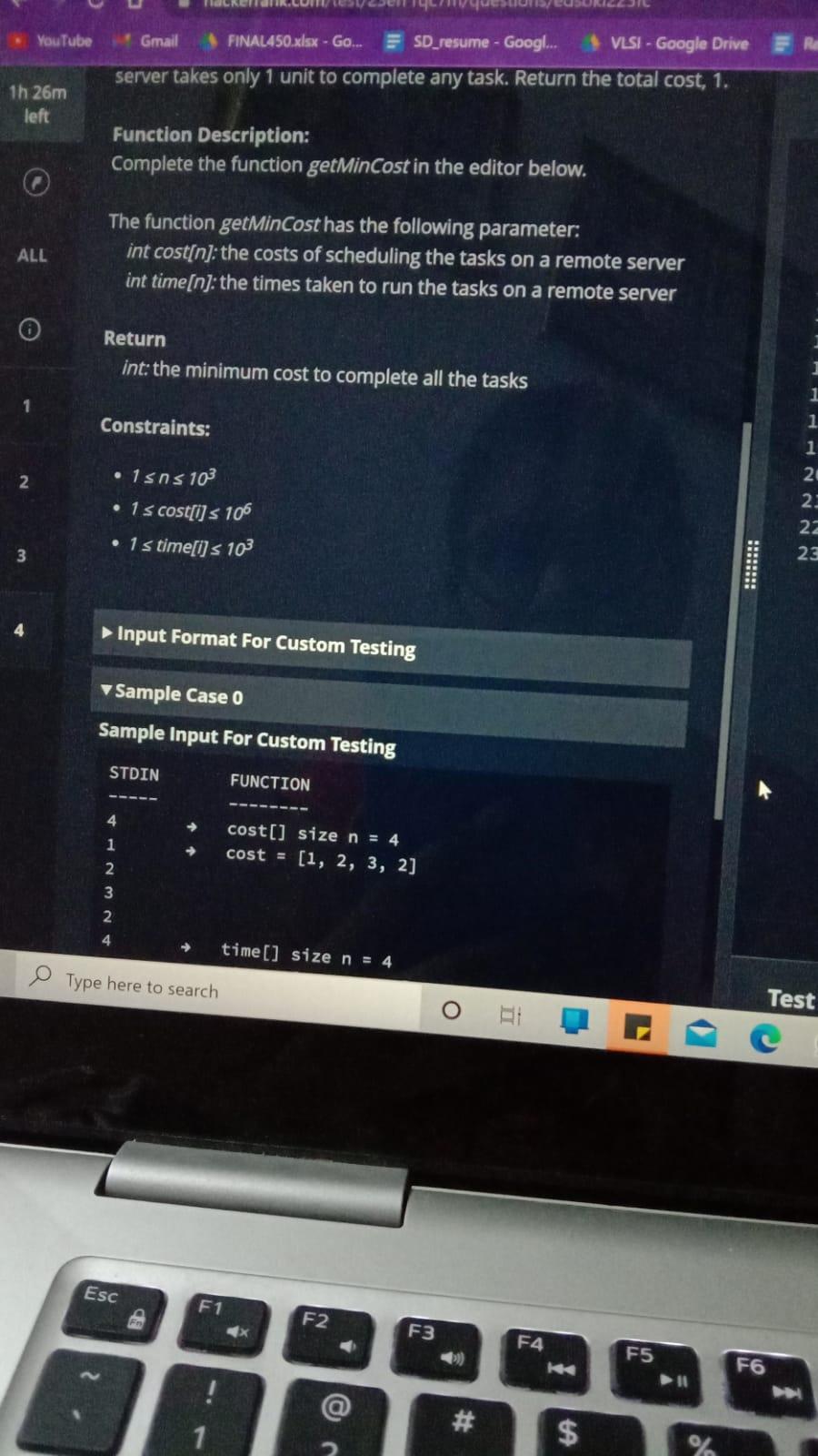 Solved Function Description: Complete the function | Chegg.com