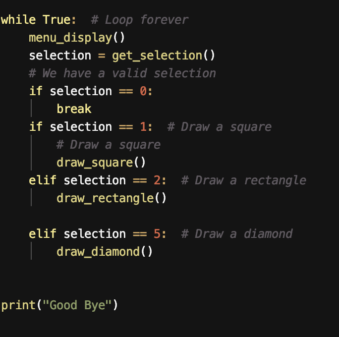 Solved Objective: Practice using types of looping with | Chegg.com