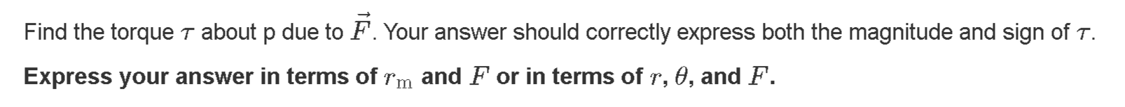 Solved Decompose the force vector F into radial (i.e., | Chegg.com