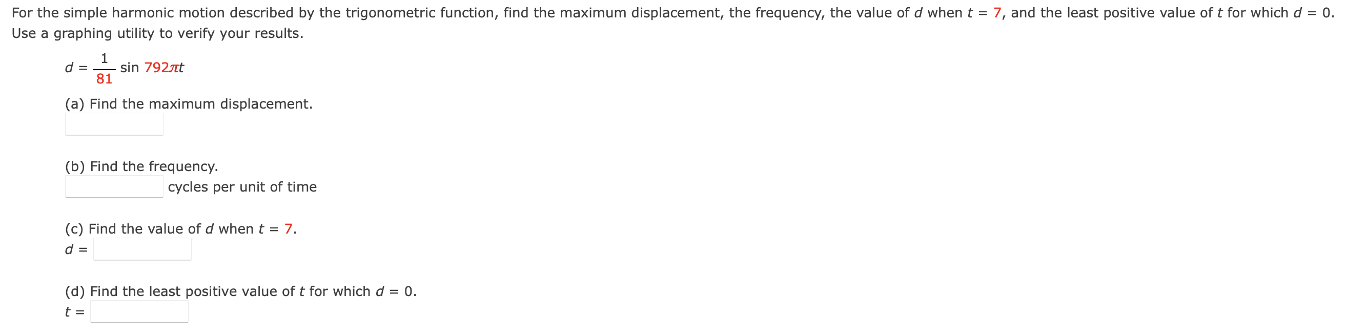 Solved Use a graphing utility to verify your results. | Chegg.com