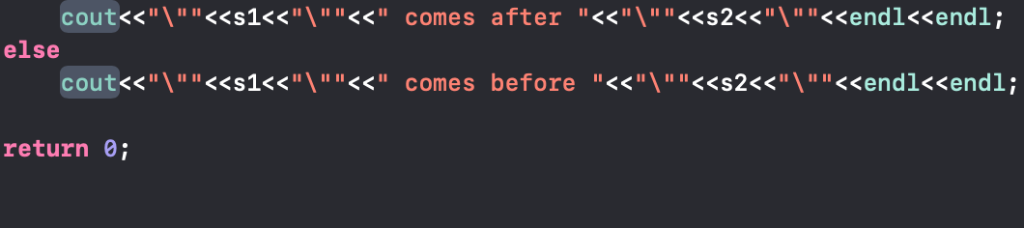 Solved // strings.cpp - This program demonstrates the use of | Chegg.com