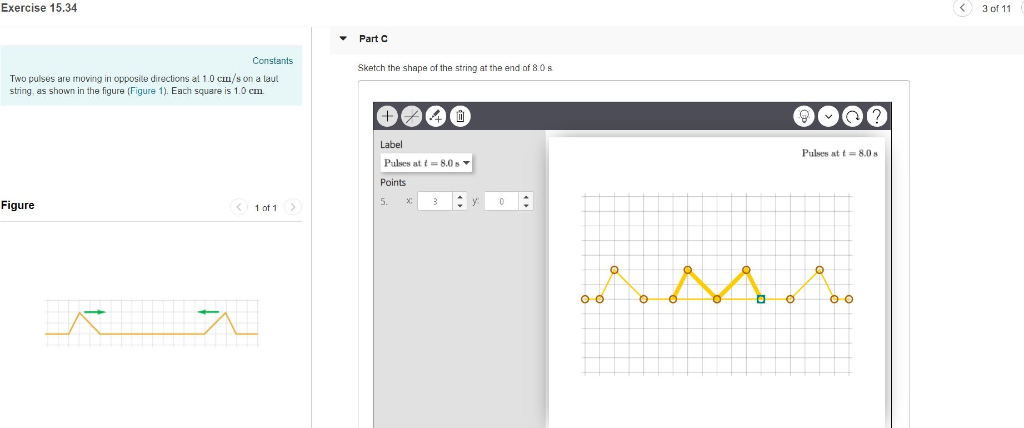 Solved Part B Constants Skelch the shape of the string at | Chegg.com