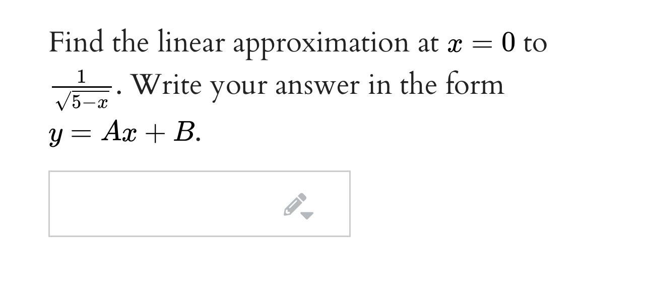 Solved Use the formula f(x) = f(x0) + f'(x0)(x – xo) to | Chegg.com