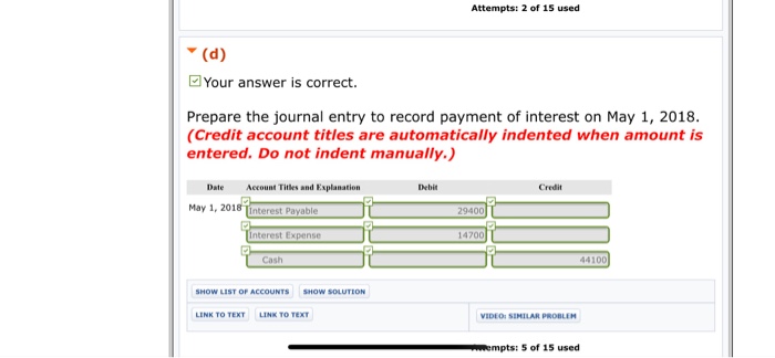 Solved ASSIGNMENT Chapter 10 HomeworkProblem 10-3A (Part | Chegg.com