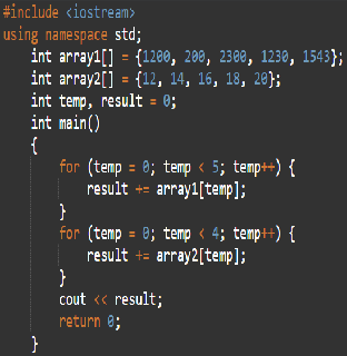 Solved the output of the above program is اختر احدى | Chegg.com