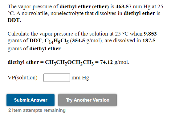 Solved The nonvolatile, nonelectrolyte glucose, C6H12O6 | Chegg.com
