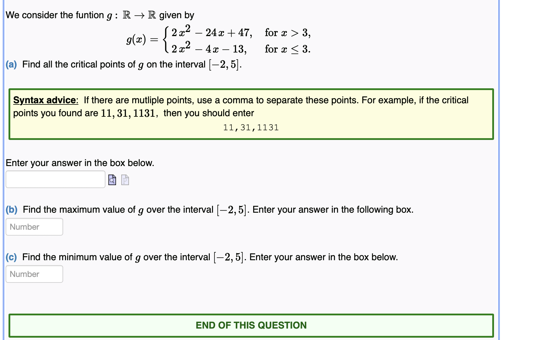 Solved We consider the funtion \\( g: \\mathbb{R} | Chegg.com