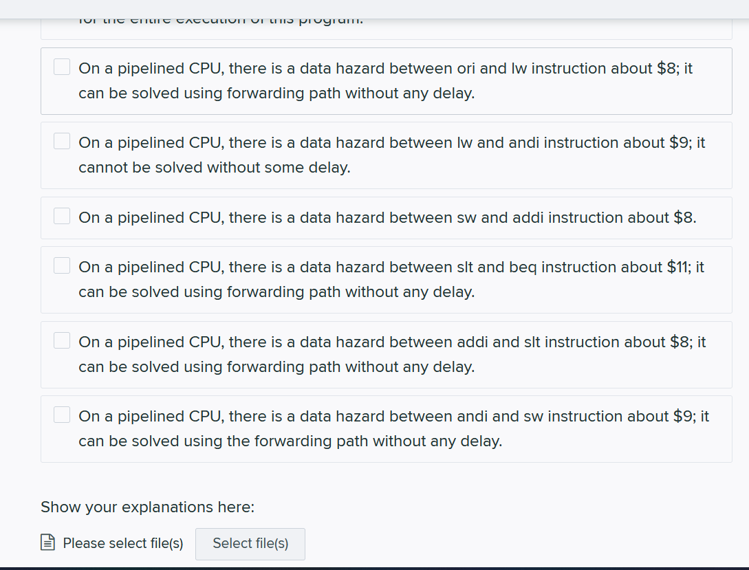 Solved Consider the following program: ori $8,$0,12 loop: lw | Chegg.com