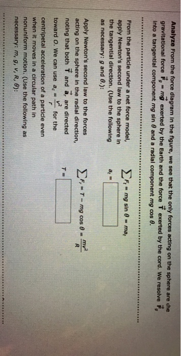 Solved Analyze From the force diagram In the figure, we see | Chegg.com