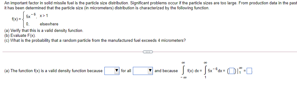 Solved An important factor in solid missile fuel is the | Chegg.com
