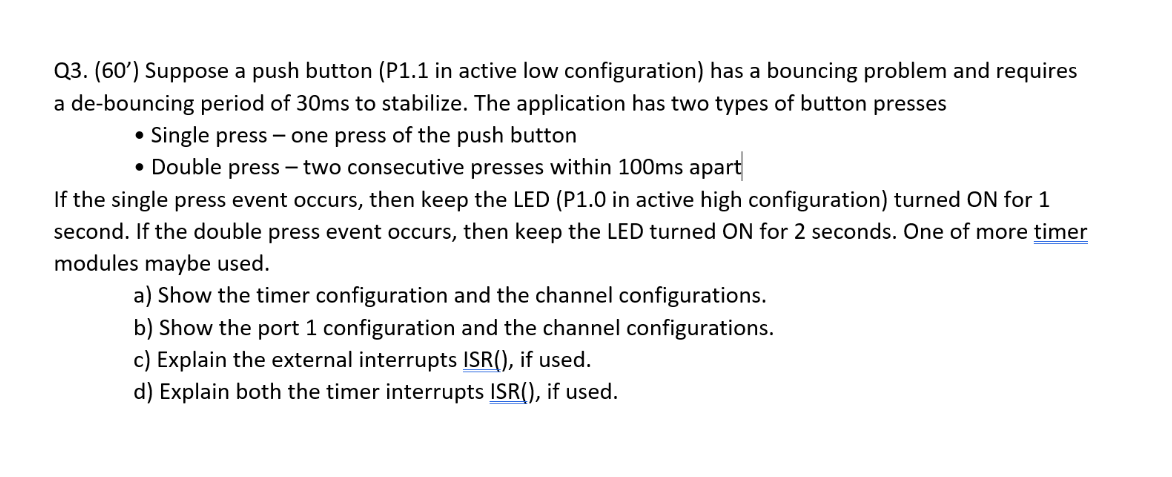Solved MSP430FR6989 LaunchPad Using C program (code composer | Chegg.com
