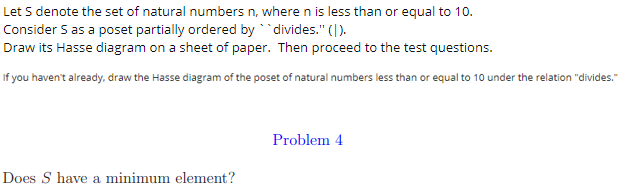 Solved Let 5 denote the set of natural numbers n, where n is | Chegg.com