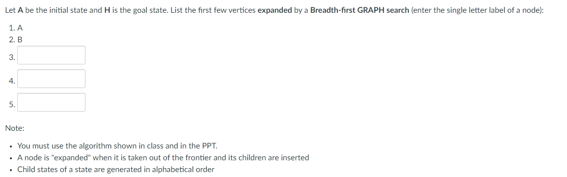 Solved Consider the following directed graph for the | Chegg.com