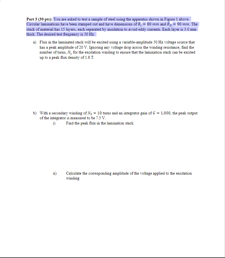 Solved Design Problem 1 ECE3501 B2022 Due via Canvas Friday, | Chegg.com