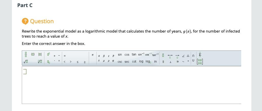 Solved Exponential and Logarithmic Models In this activity, | Chegg.com