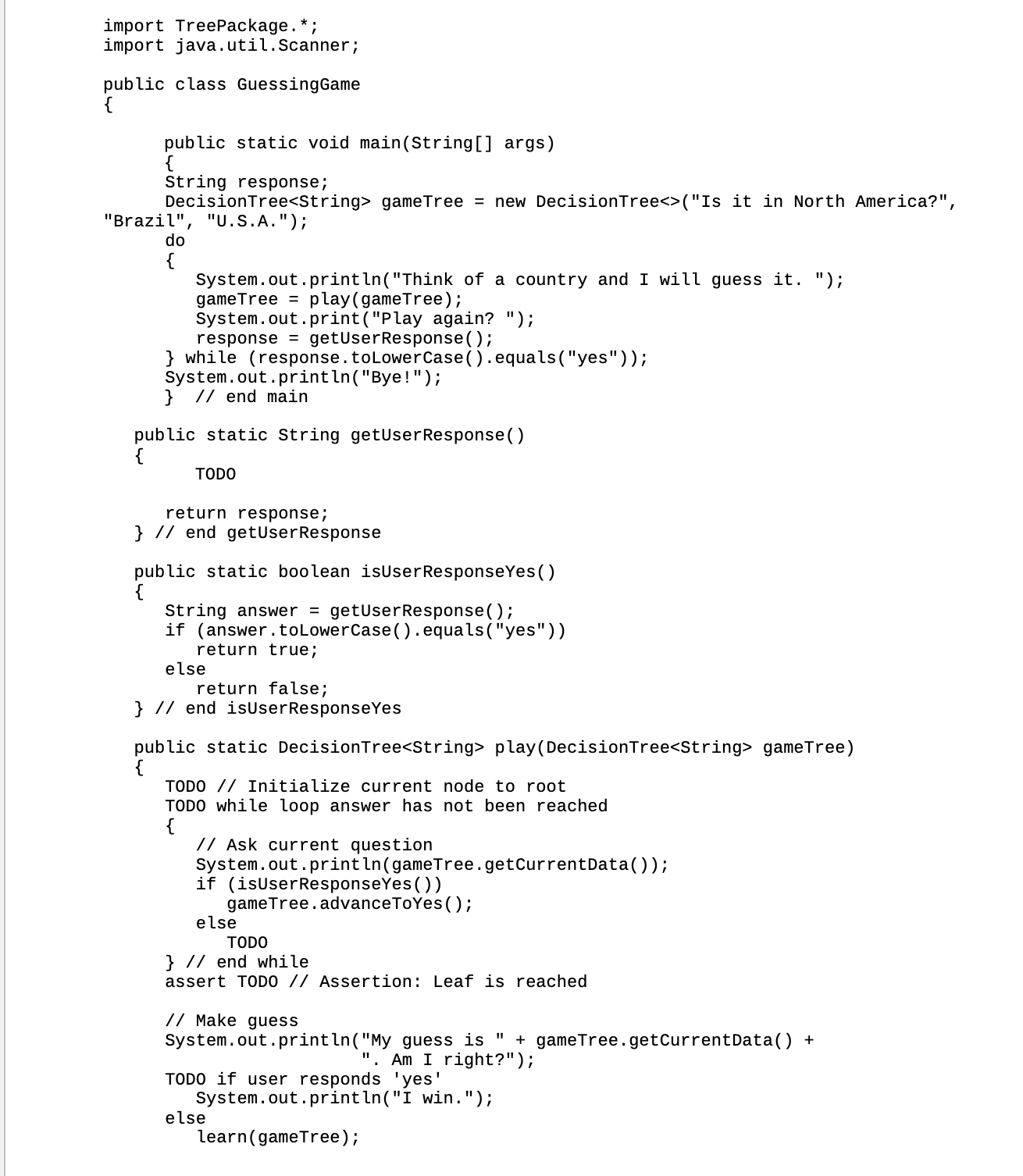 In a guessing game, you think of something and I have | Chegg.com