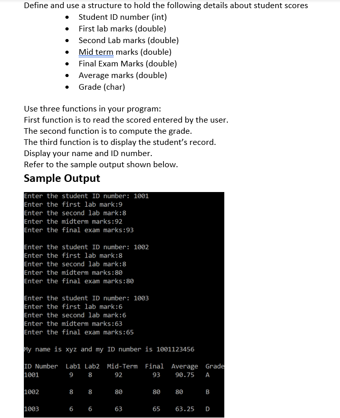 Solved Write a program using C++ for the EE209 Computing for | Chegg.com