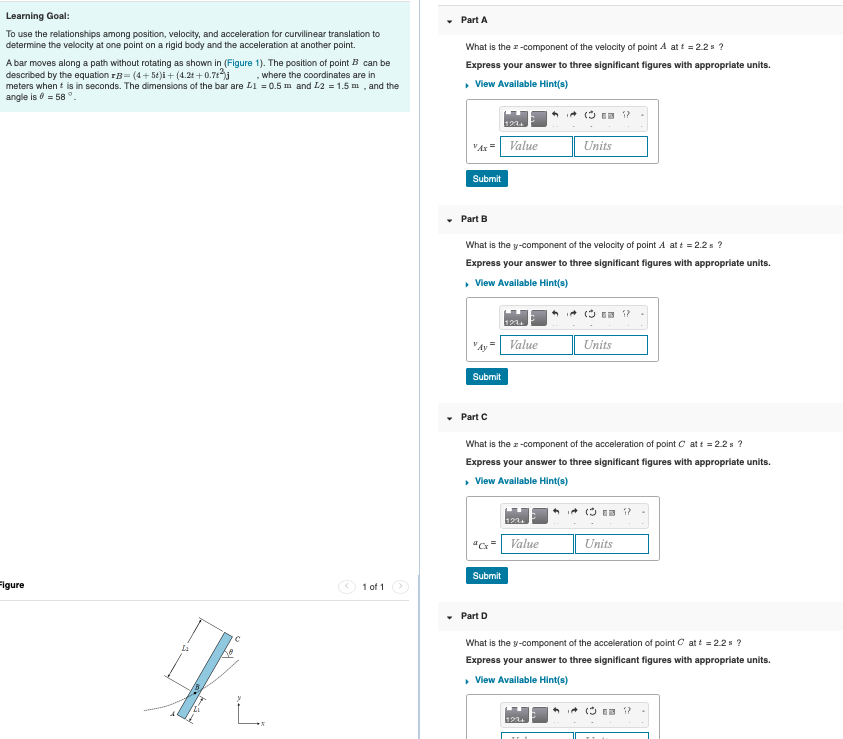 Solved Part A Learning Goal: To use the relationships among | Chegg.com