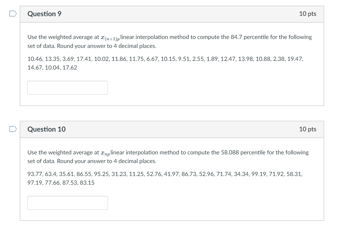 Solved Use the weighted average at x(n+1)p linear | Chegg.com