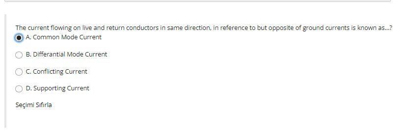 Solved The current flowing on live and return conductors in | Chegg.com