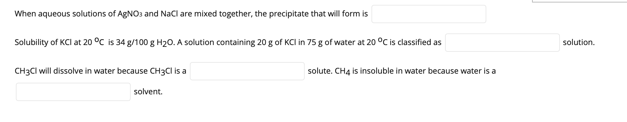 Solved When aqueous solutions of AgNO3 and NaCl are mixed | Chegg.com