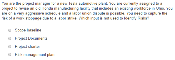Solved You are a project manager working on a complicated | Chegg.com