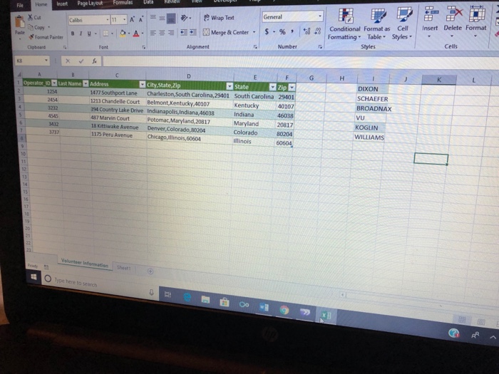 Solved Enter a function in cell B2 that formats the data in | Chegg.com